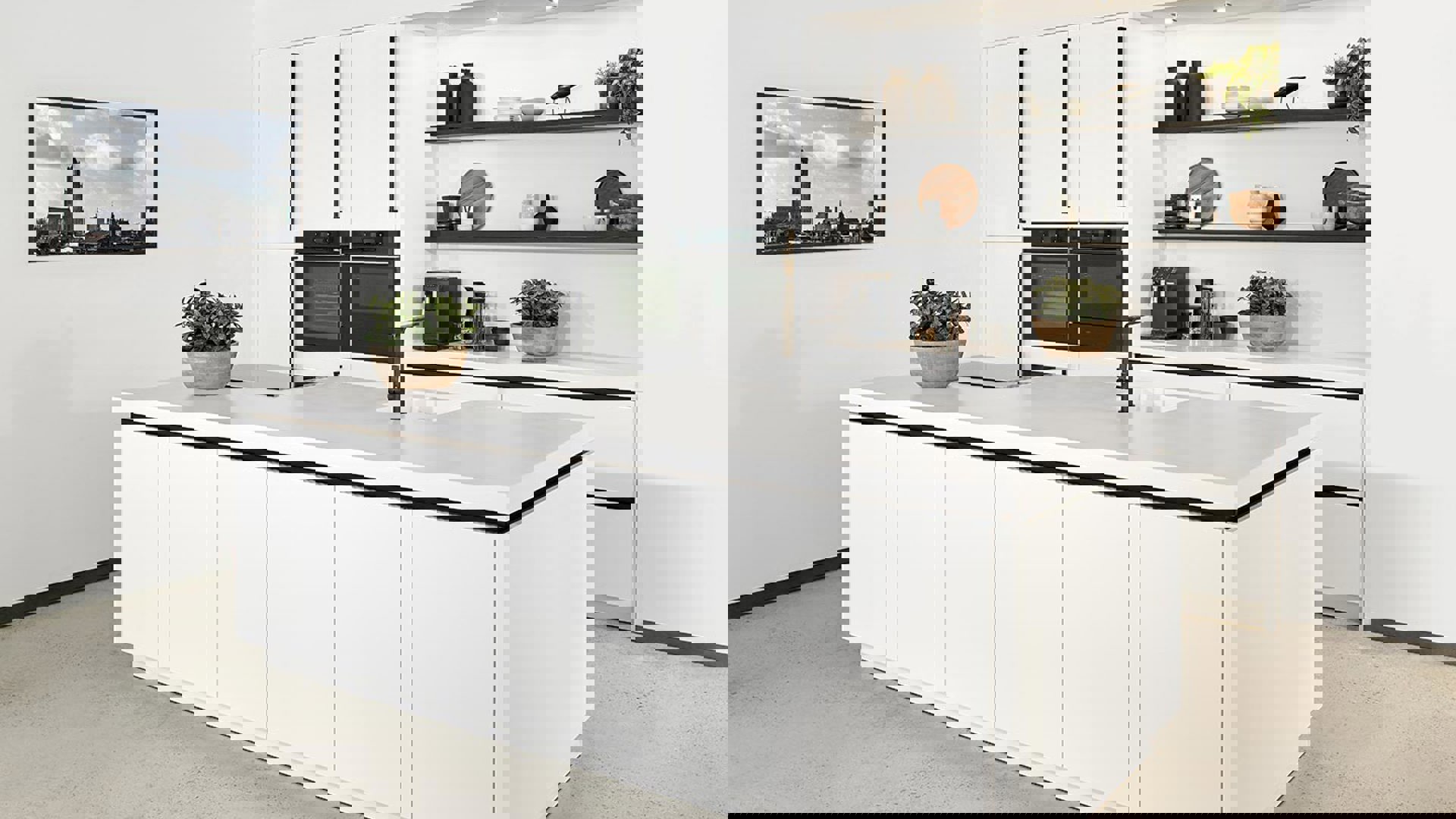 Witte keuken: een gevoel van rust en ruimte. Laat u inspireren!